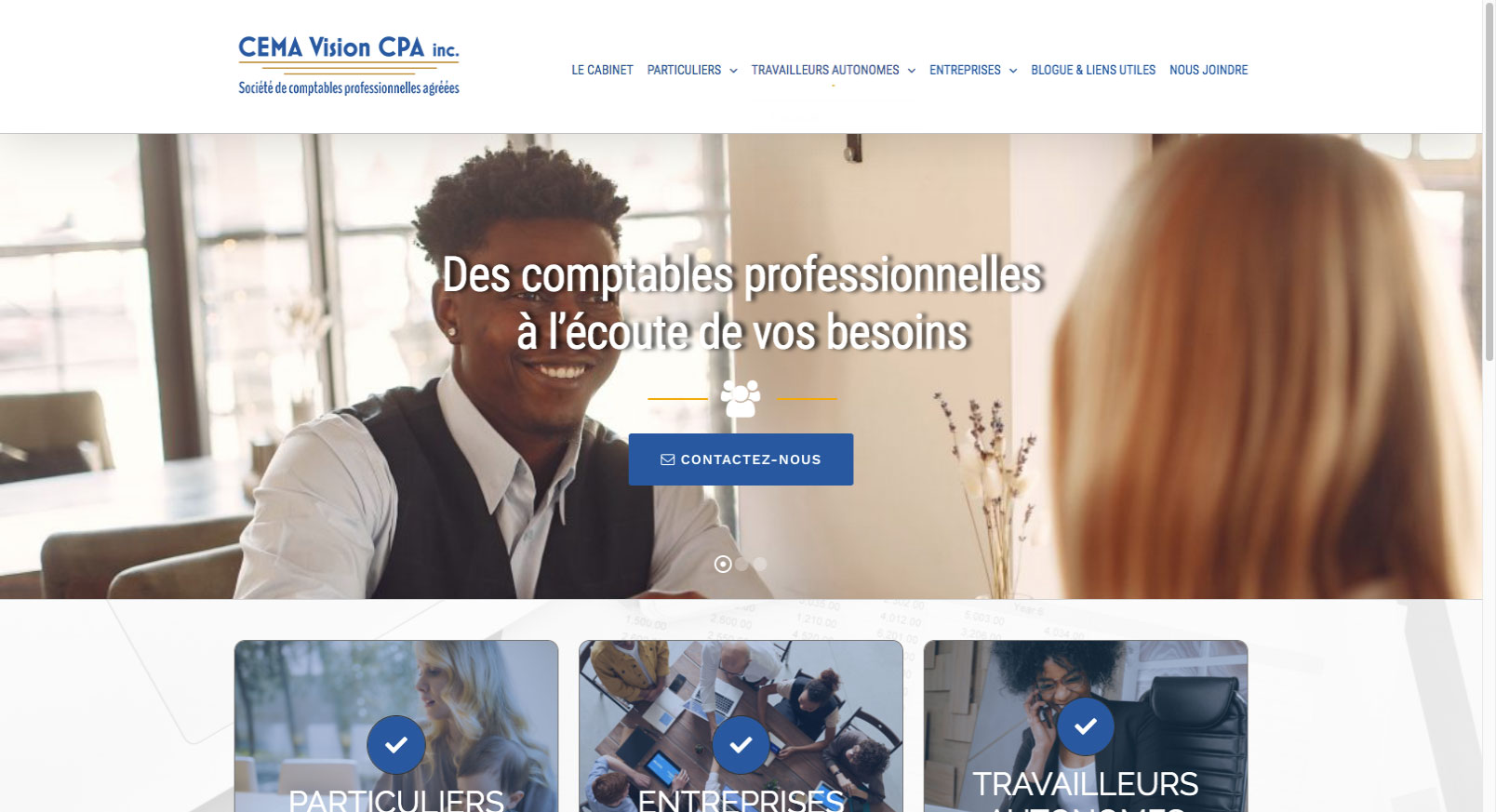 CEMA Vision CPA inc. • André Ouellette, Consultant web | Laval, Rive-Nord