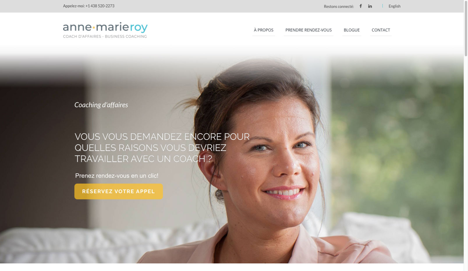 Anne-Marie Roy, Coach d'affaires • André Ouellette, Consultant web ...