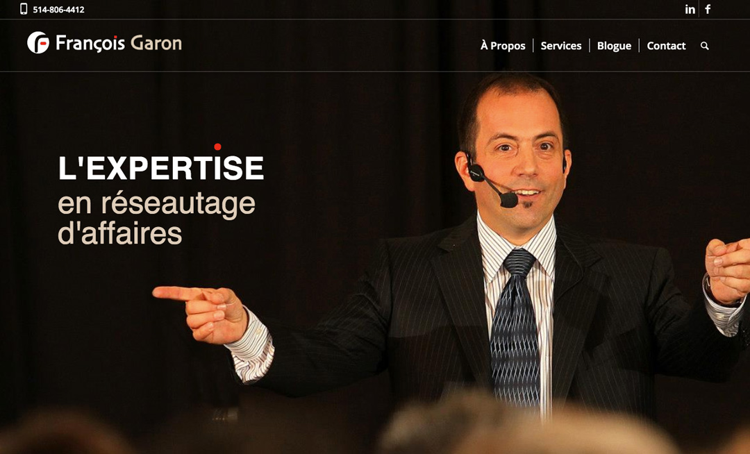 Francois Garon • André Ouellette, Consultant web | Laval, Rive-Nord